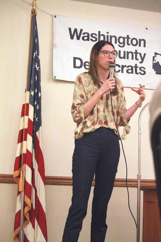 Springer, Clyde speak to Democrats in Marietta | News, Sports, Jobs ...